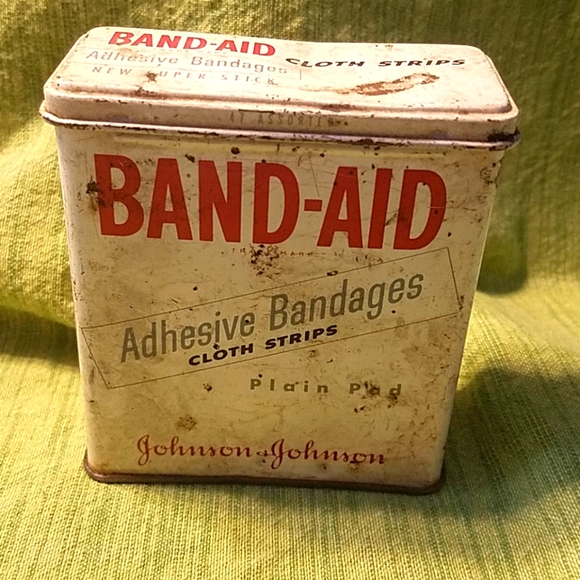 Band-Aid | Other | Vintage Bandaid Box | Poshmark